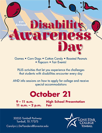 LSC-Tomball Disability Awareness Day 2015