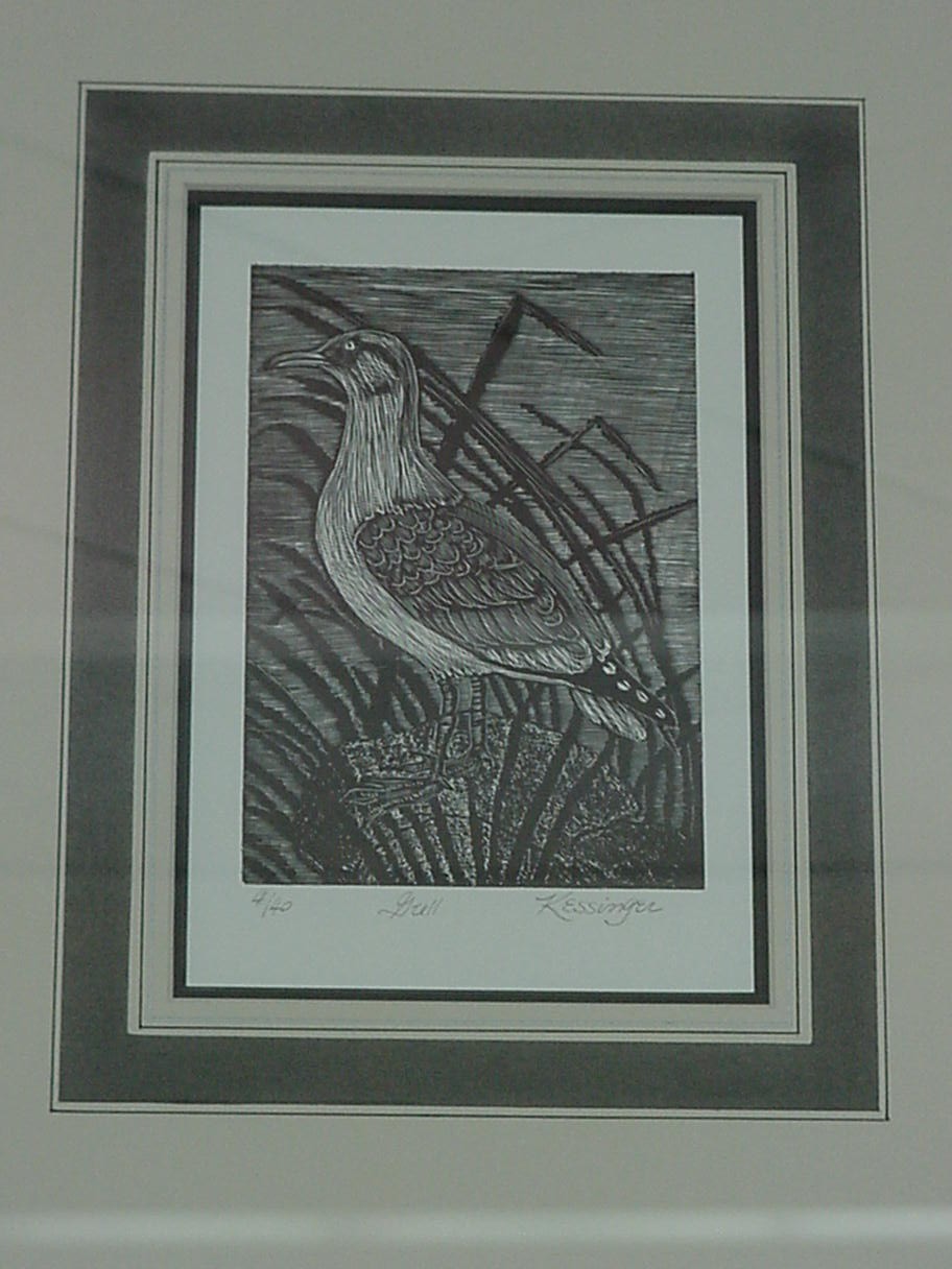 Wood Engravings of Kent Kessinger Display