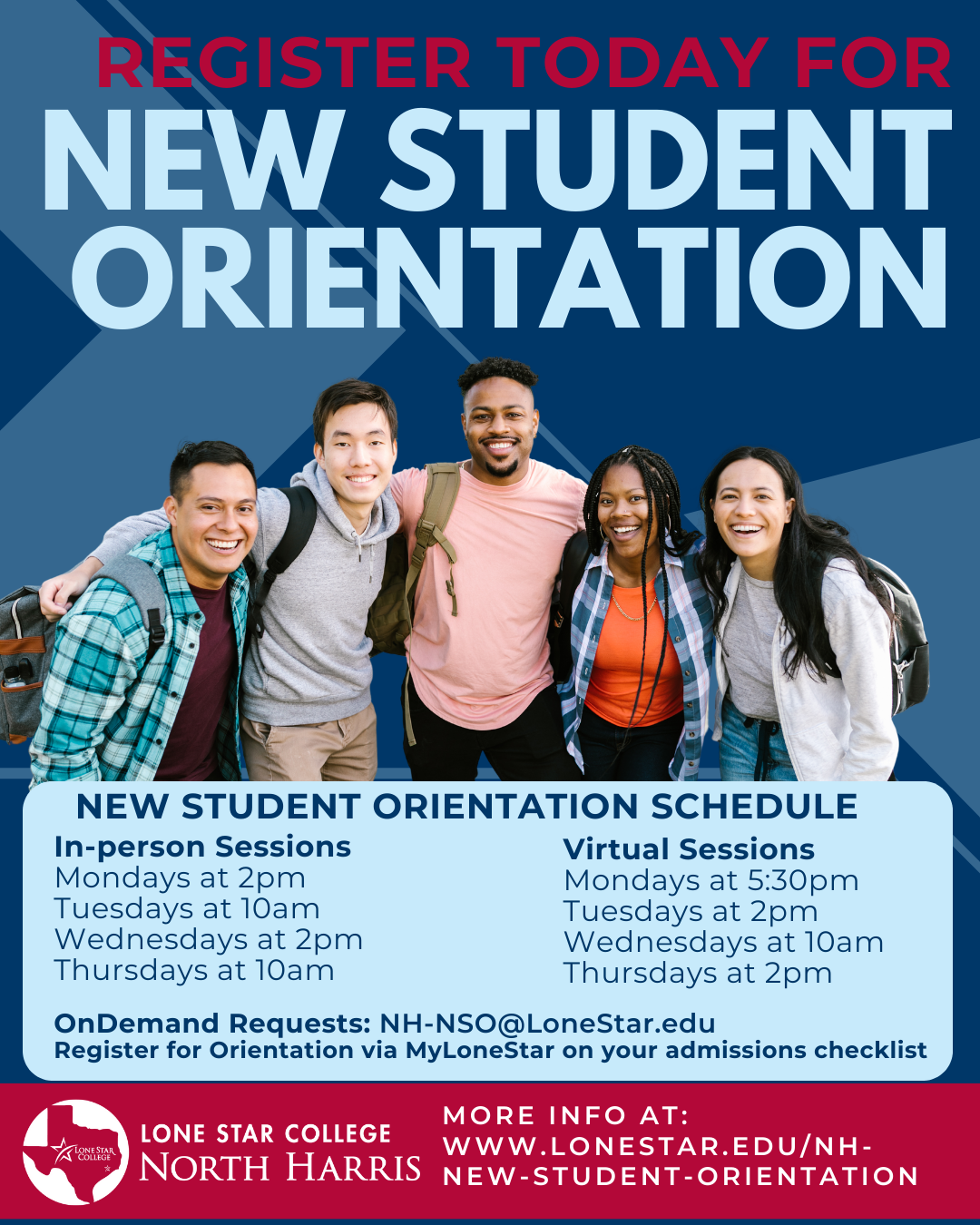 LSC-North Harris New Student Orientation