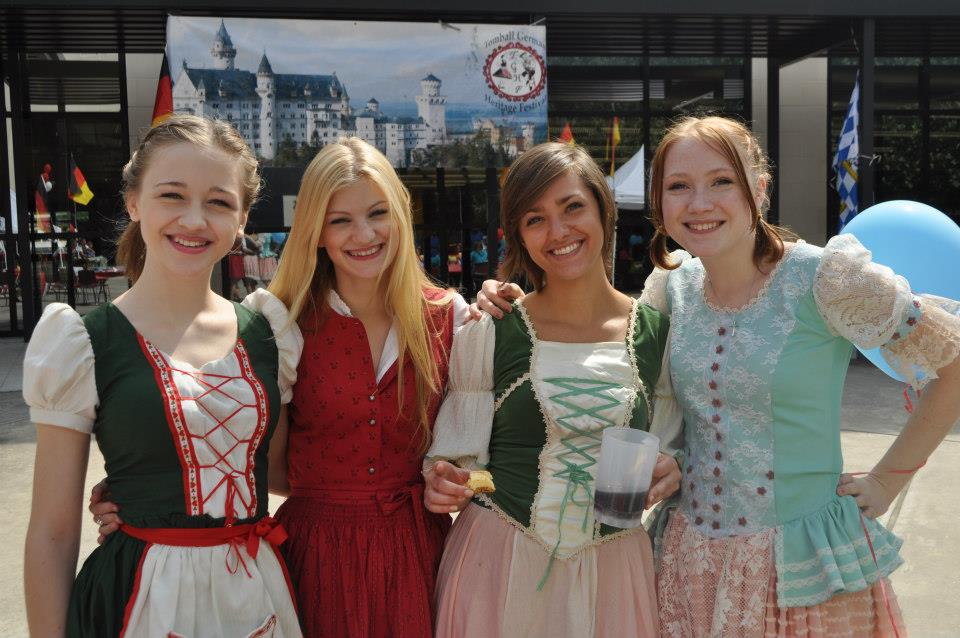 German School Girls