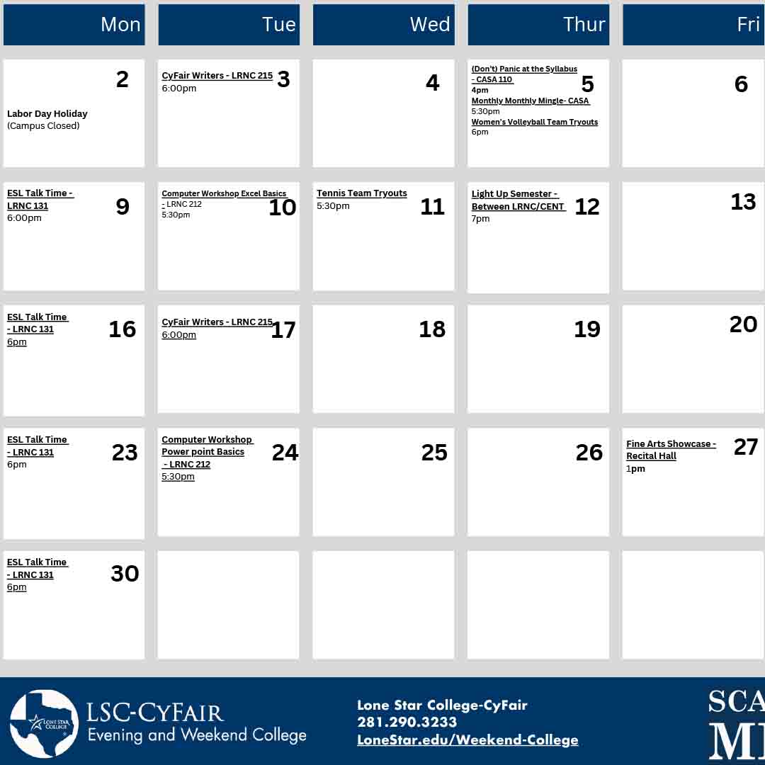 Evening and Weekend College (EWC)